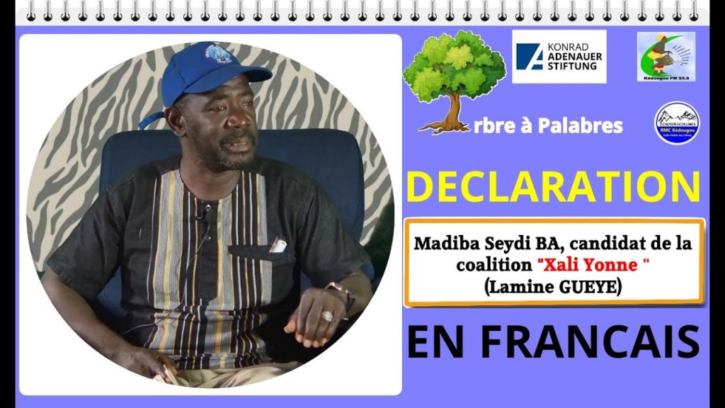Législatives 2024 à Kédougou, Madiba Seydi BA est candidat ( version ...