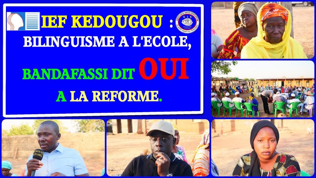 IEF Kédougou : Bandafassi dit OUI au bilinguisme à l’école… – Tvdescollines