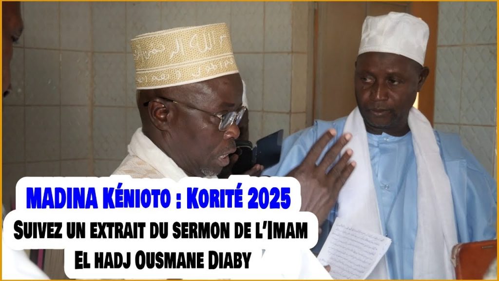 Korité 2025 à Madina Kénioto, Sermon de l’Imam El hadj Ousmane Diaby – Tvdescollines